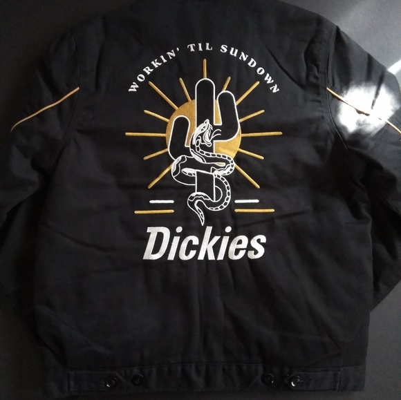 Dickies | Jackets & Coats | Dickies Cafe Racer Biker Mechanic Jacket ...